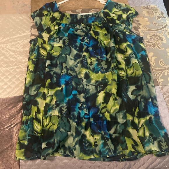 a.n.a | Tops | Ana Colorful Sheer Top | Poshmark